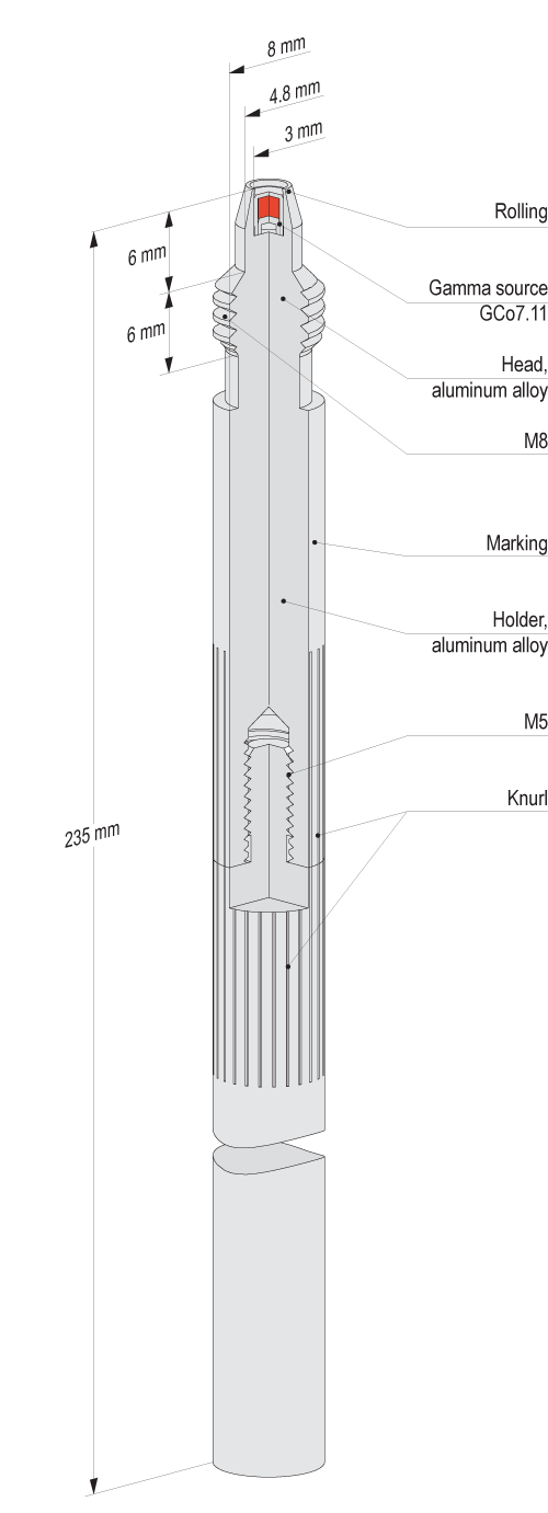 Source holders | Gamma radiation sources | Industrial Sources ...